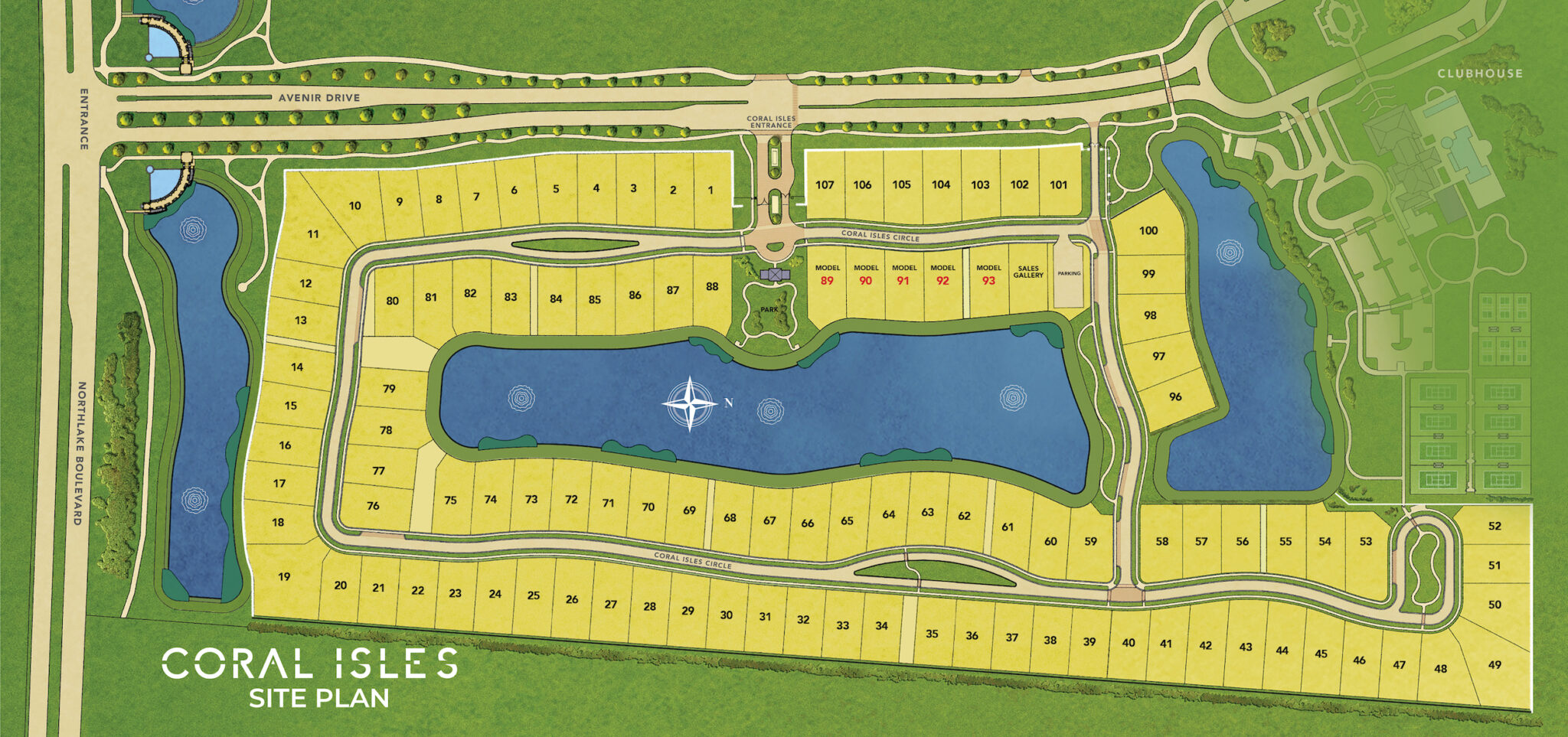 Coral Isles Site Plan - Kenco Communitites