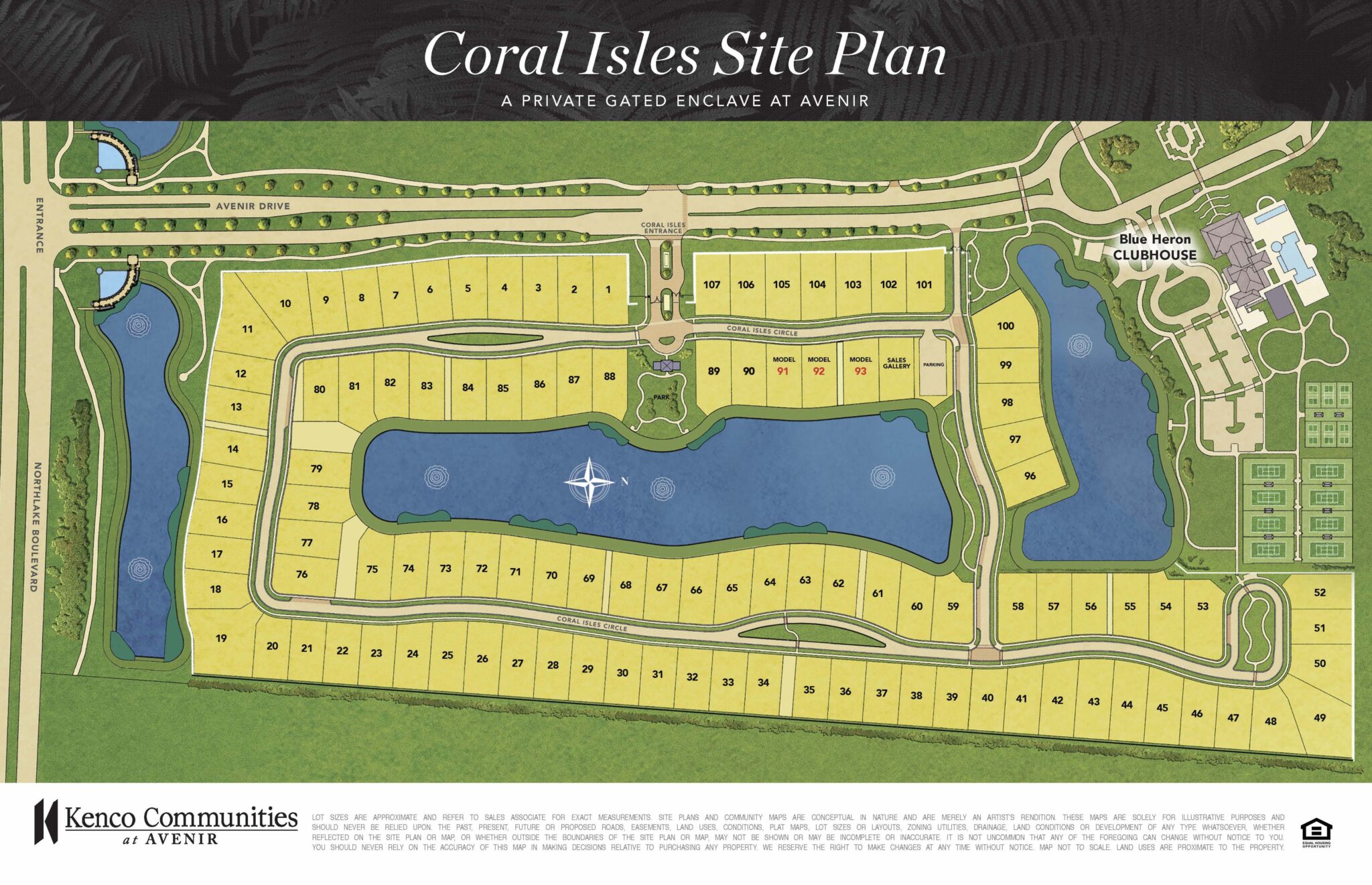 Coral Isles Site Plan - Kenco Communitites